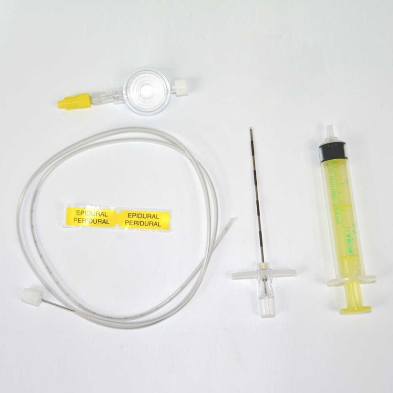 Epidural Catheter Mini Set (Peristyl Catheter + Needle + Filter ...
